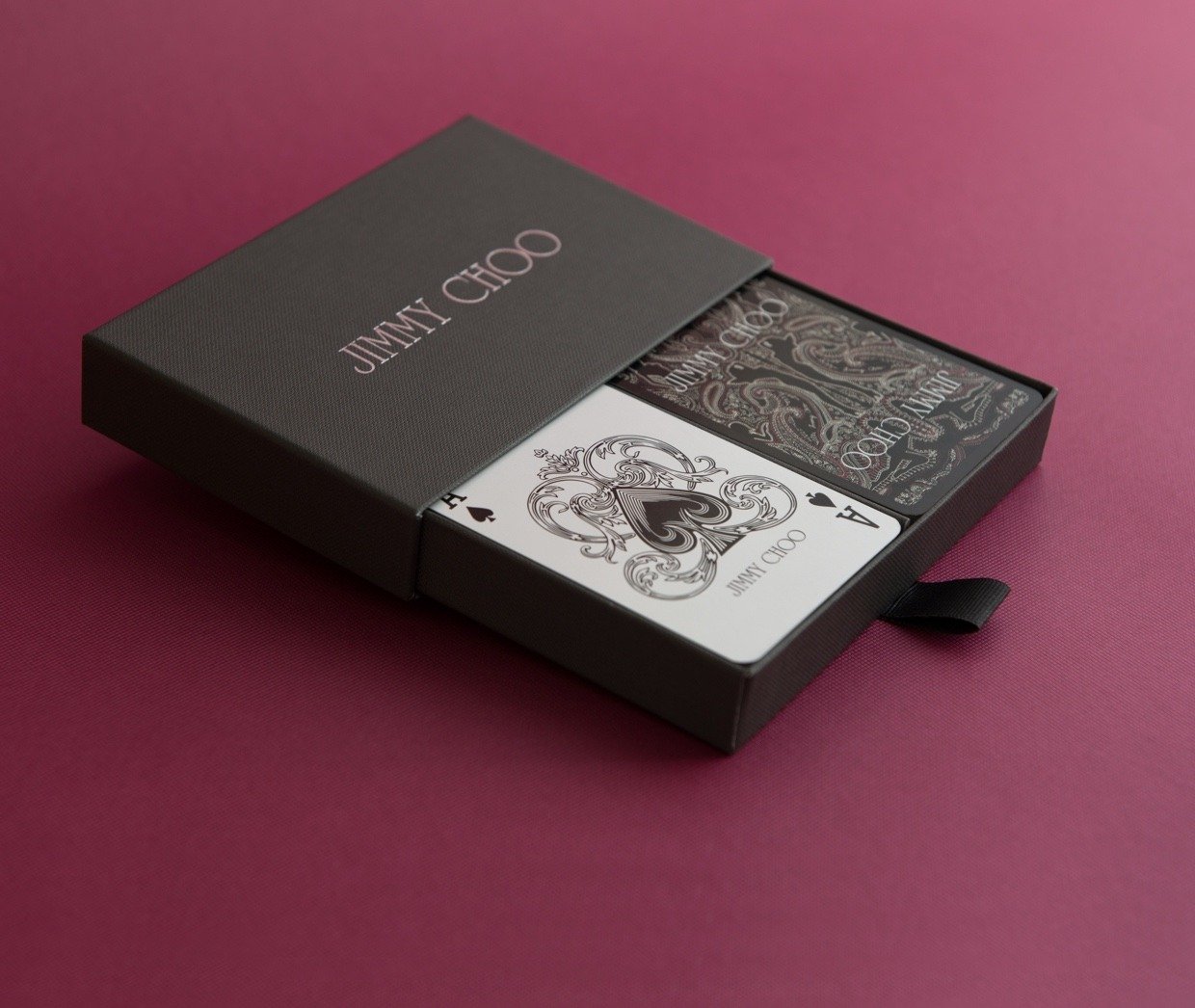 Jimmy Choo - Custom Playing Cards and Branded Box | Card Couture
