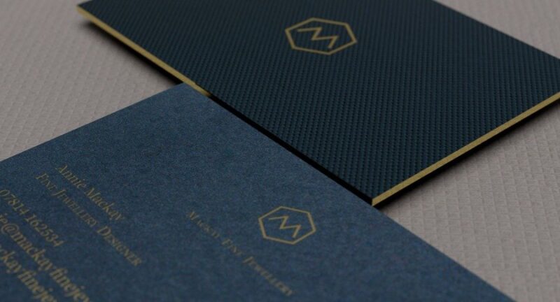 Gilt Edged Business Cards - Gilt Edging to Impress | Card Couture